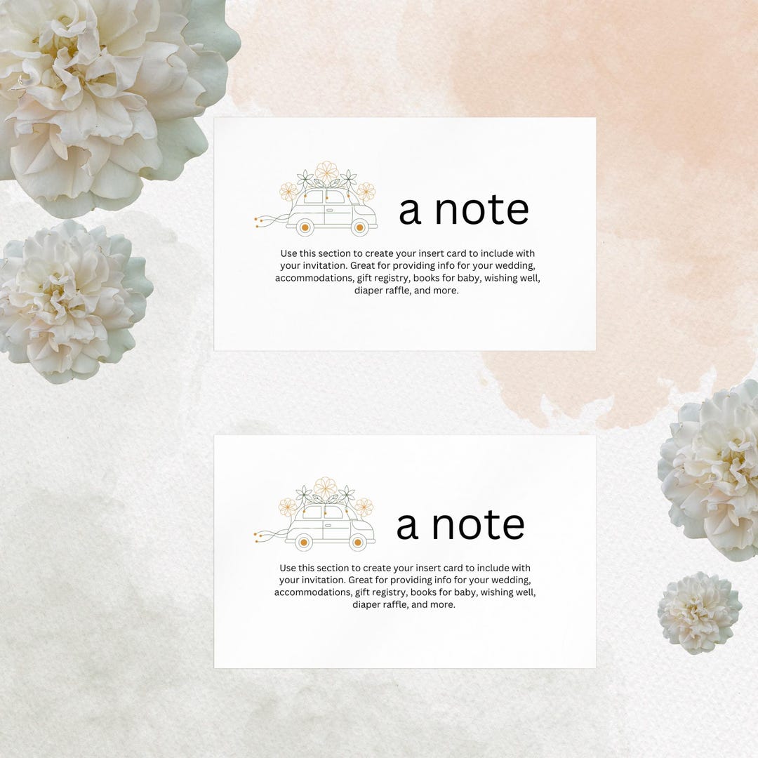 Editable Details Card Template - Enclosure Card Template - Digital ...