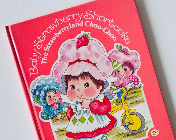 Vintage 1980s Strawberry Shortcake Book, Baby Strawberry Shortcake ...