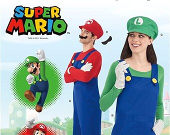 Super Mario Adult Costume - Etsy