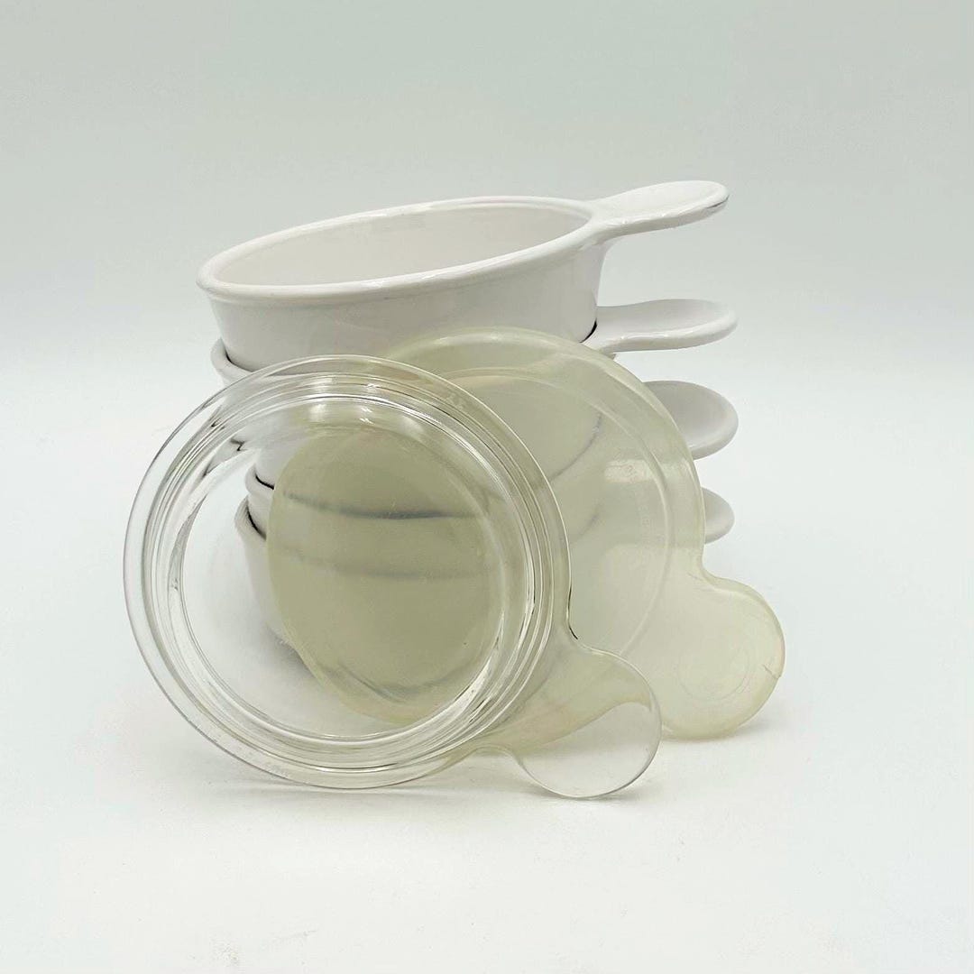 Vintage Corning Ware Grab-it Bowls Set – Casseroles W/ Lids – Includes: 1 Plastic Lid, 1 Glass ...
