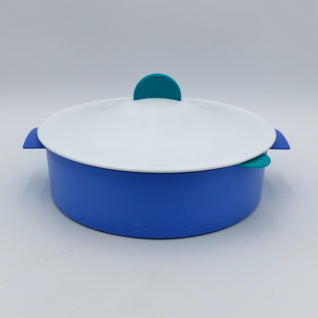 Tupperware Steamer Round, Large, Microwave Cookware, 1990s Post Modern ...