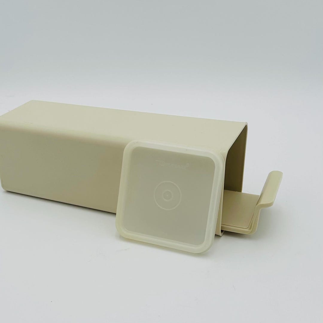 Vintage Tupperware 3 Piece Cheese Keeper or Cracker Container Large ...