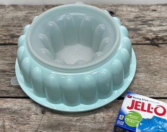 Tupperware Jello Mold Mint Green Jel-ring 3 Piece Set Jel-n-serve - Etsy