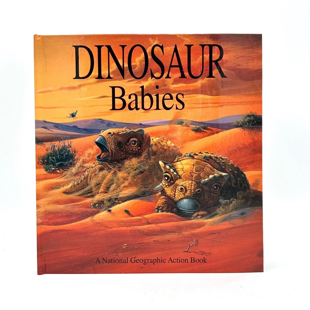 National Geographic Pop up Dinosaur Babies 1991 Action Book Vintage - Etsy