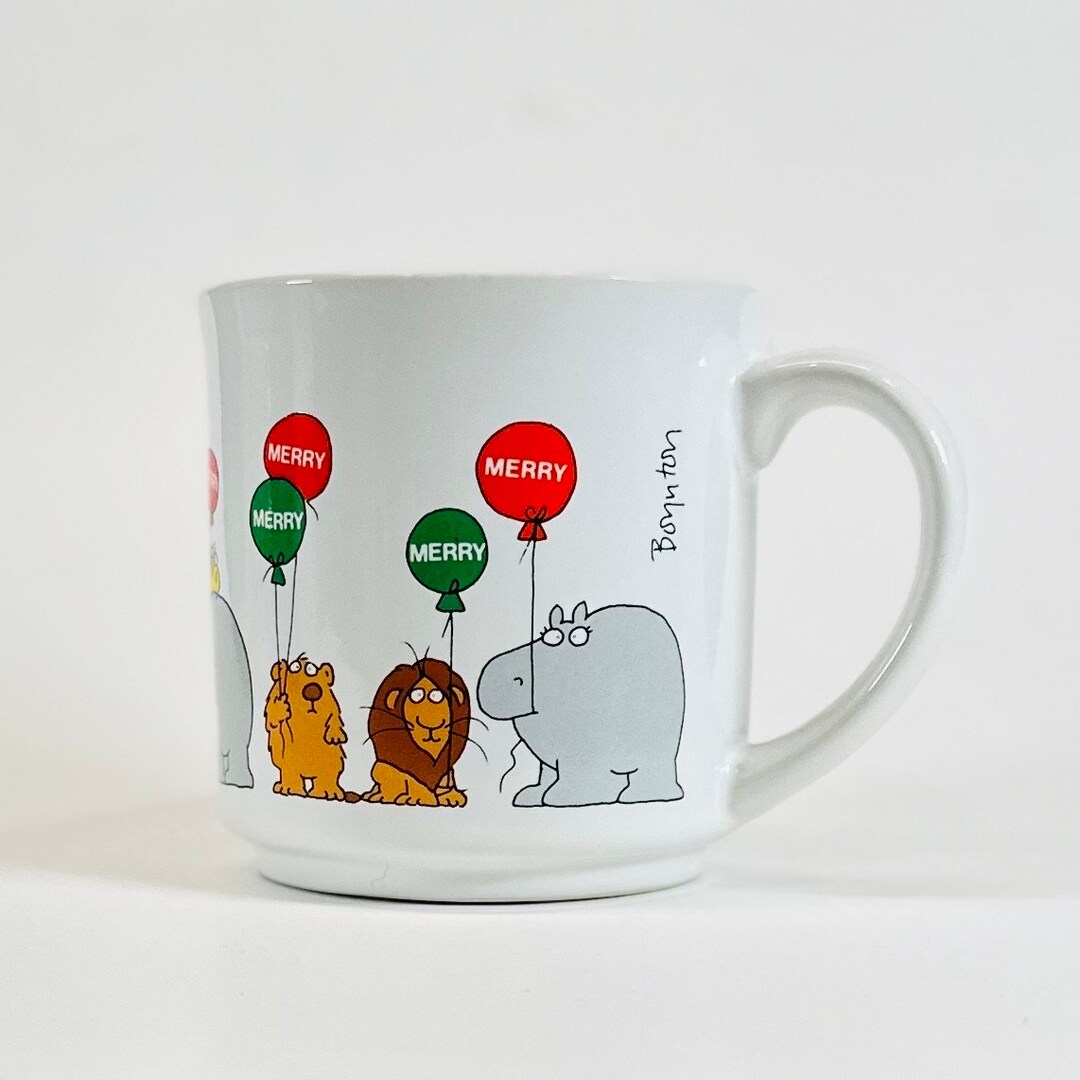 Boynton Christmas Mug Merry Christmas Mug by Sandra Boynton Animals ...