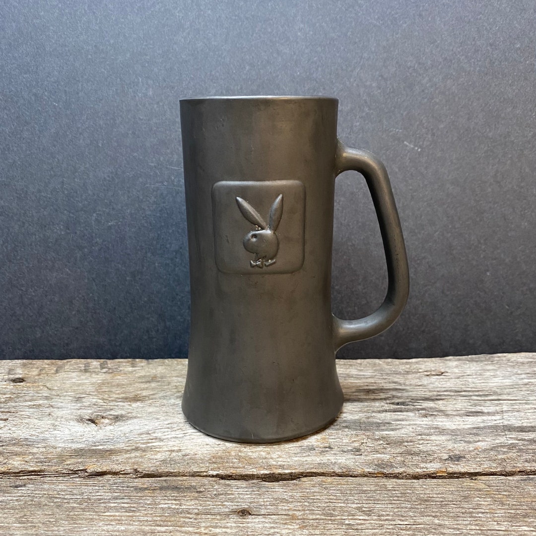 Playboy Beer Stein Tankard With Embossed Playboy Bunny Logo Barware - Etsy