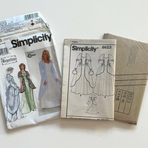 Simplicity 8623 Begotten Gown UNCUT Sizes 12 14 16 Bridal Dress With ...