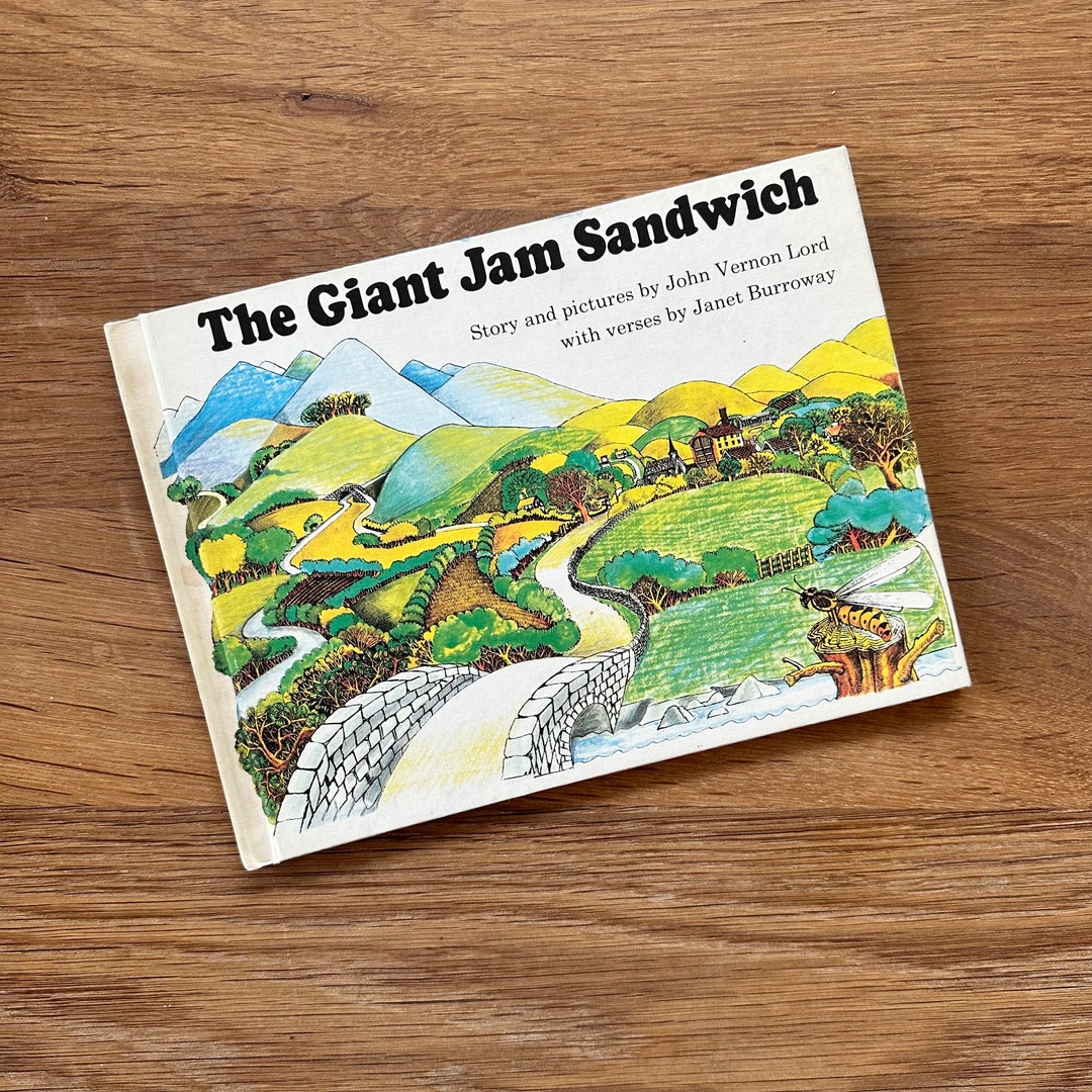 The Giant Jam Sandwich by John Vernon Loyd 1970s - Etsy