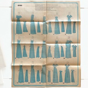 Vintage Simplicity 8086 Multi-wrap Jiffy Knit Dress — UNCUT 1970s ...