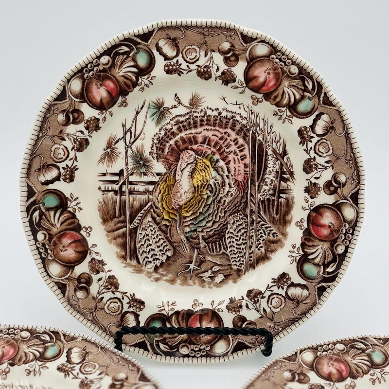 Turkey Plates - Etsy