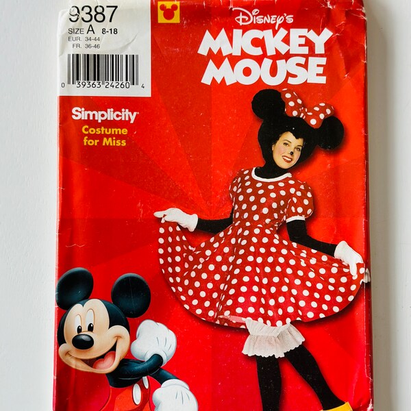 Minnie Mouse Costume - Etsy