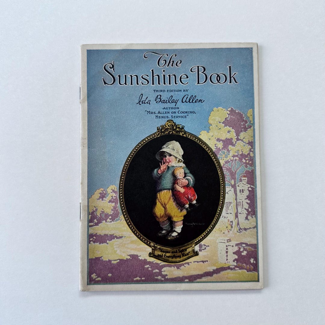 Vintage Sunshine Crackers Cookbook: 1920s Advertising Ephemera - Etsy
