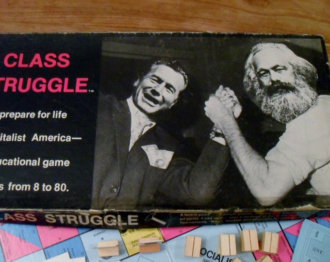 Vintage Game - Class Struggle Board Game From 1978 Game About Marxism ...