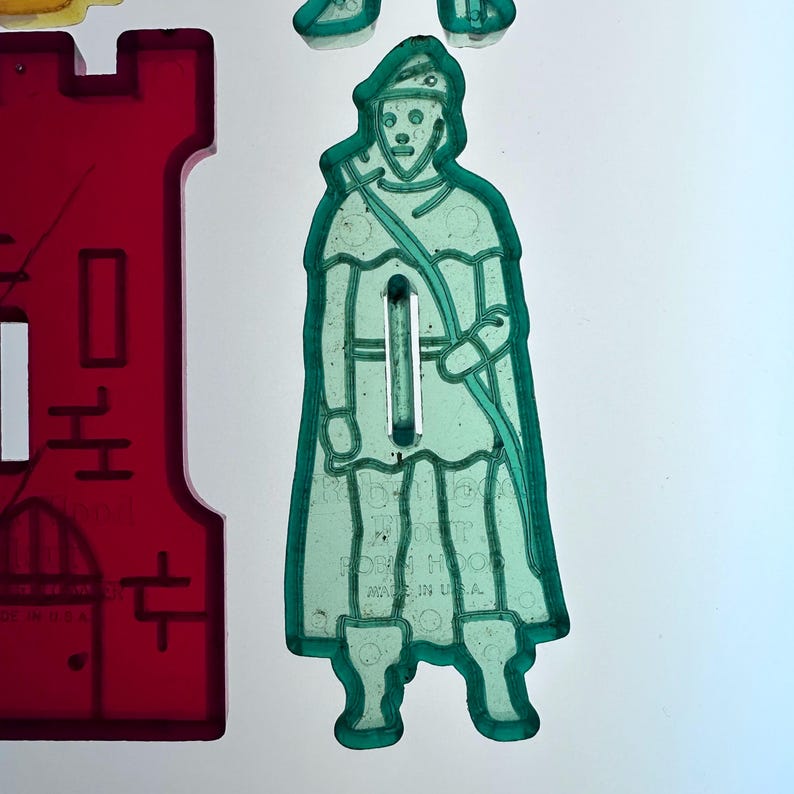 Vintage Robin Hood Flour Cookie Cutter Set of 6 1940s 1950s Kitchen ...