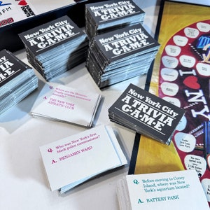 Vintage NYC Trivia Board Game: Z100 Radio, 1990s Nostalgia - Etsy