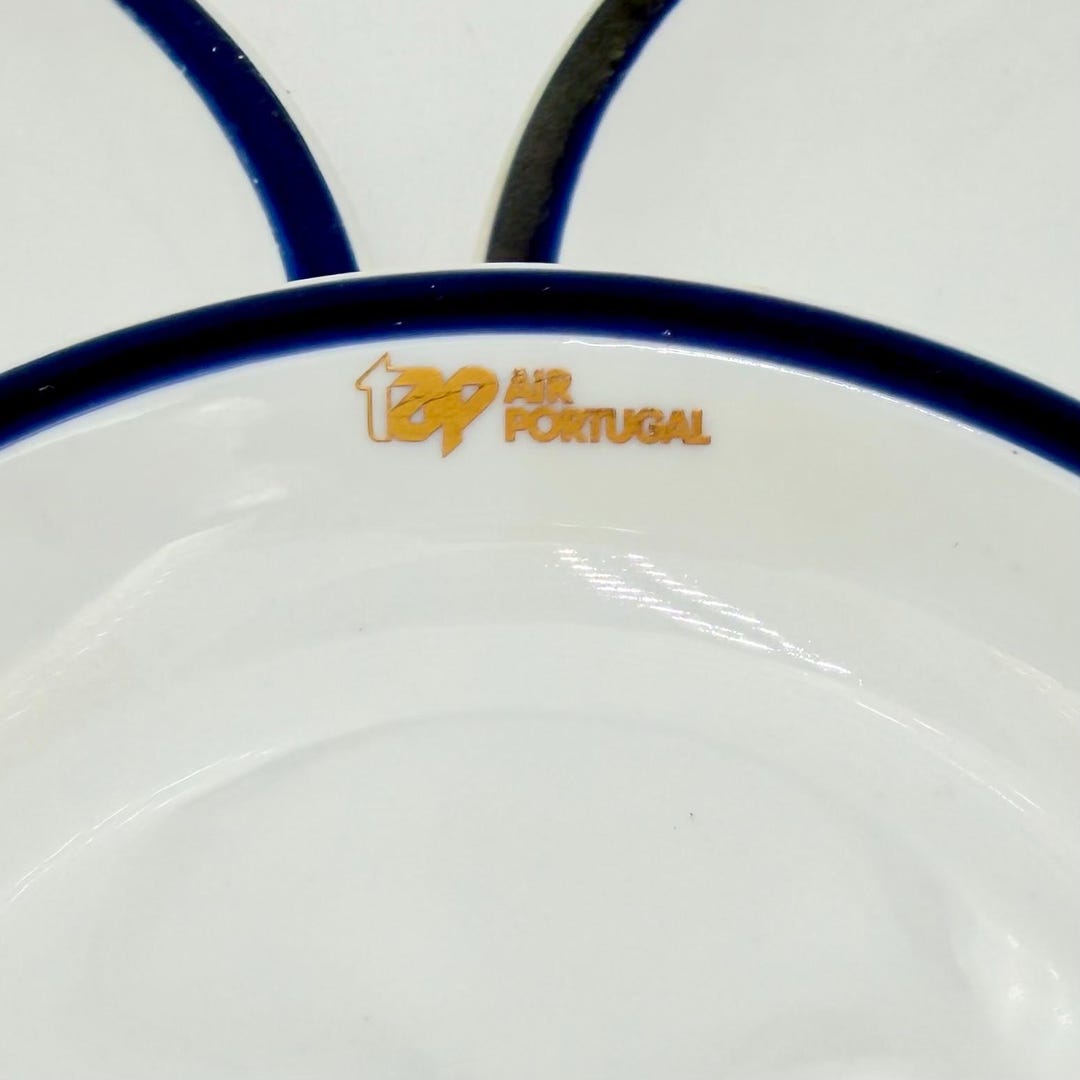 Vintage TAP Air Portugal Small Plates – SPAL Porcelanas Portugal ...
