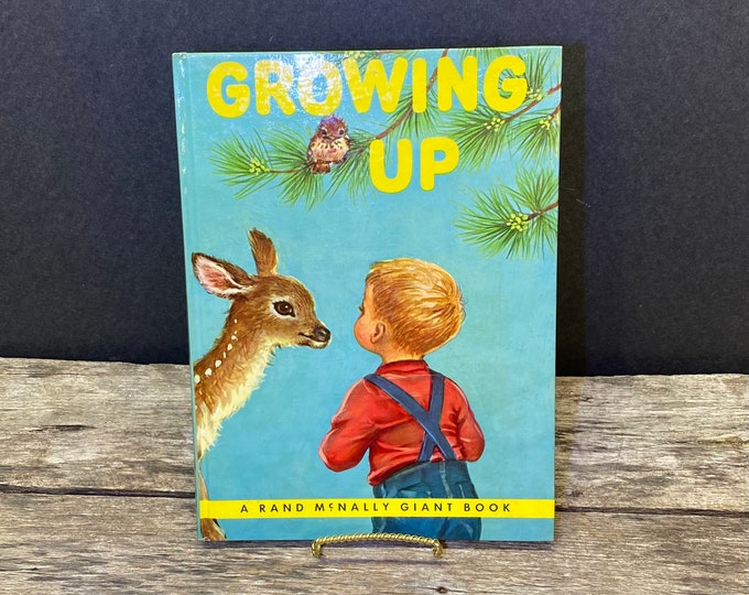 Growing Up, A Rand Mcnally Giant Book, Jean Fritz, Elizabeth Webbe ...