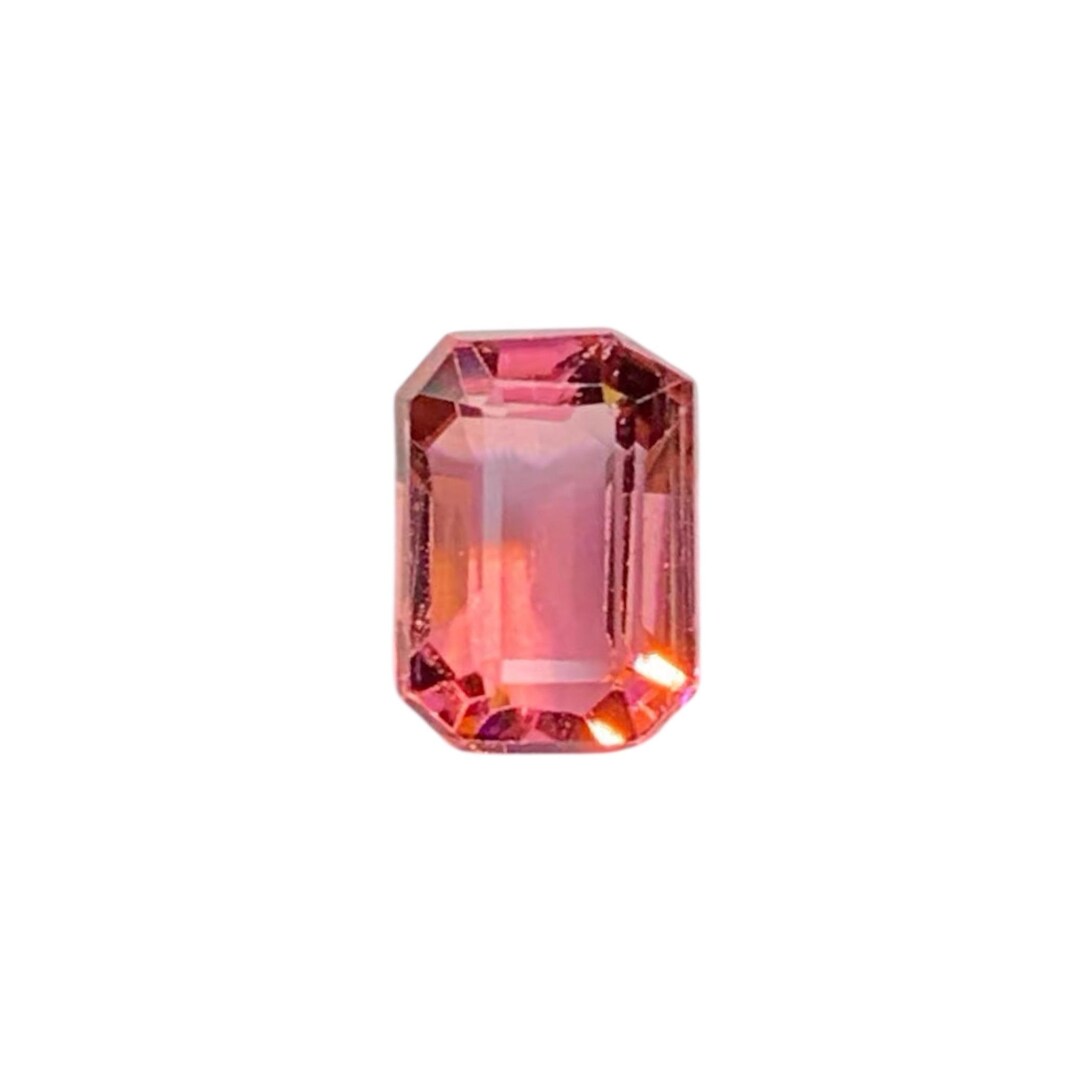 Brazilian Rubellite Red Orange Lotus Padparacha Tourmaline 1.29ct - Etsy