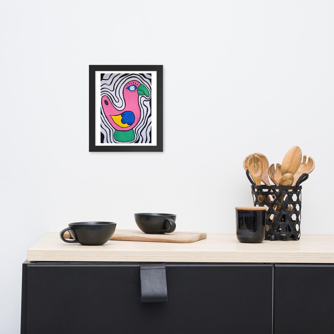 Peruvian Bird - Framed Photo Paper Poster - Etsy