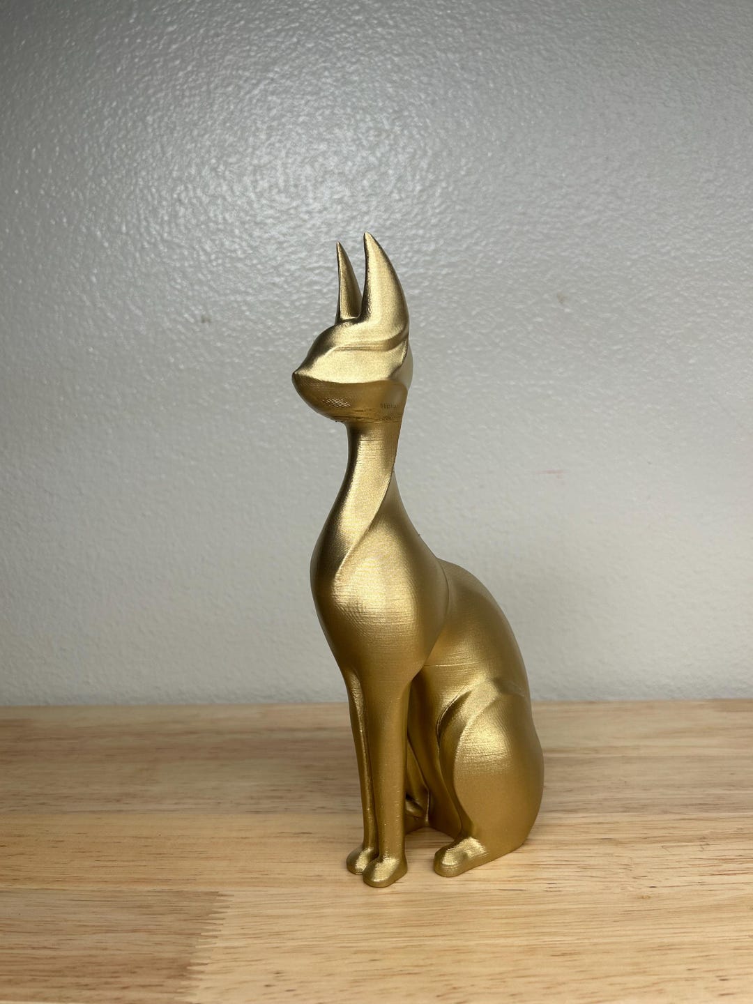 Regal Egyptian Cat Sculpture • Cat Statue • Classy Display - Etsy