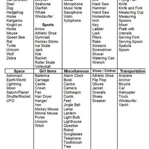 Select Your Own Trinkets, Sets of 26, 50, 75, 100, or More, I Spy ...