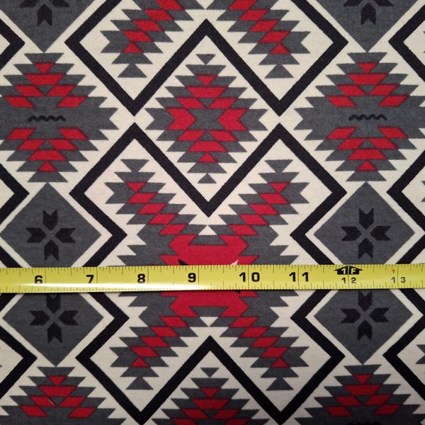 Aztec Flannel Fabric - Etsy