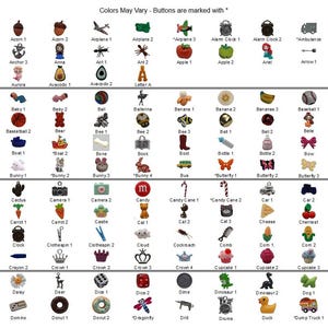 Montessori Alphabet Objects - Phonetic Objects, Great for Alphabet ...