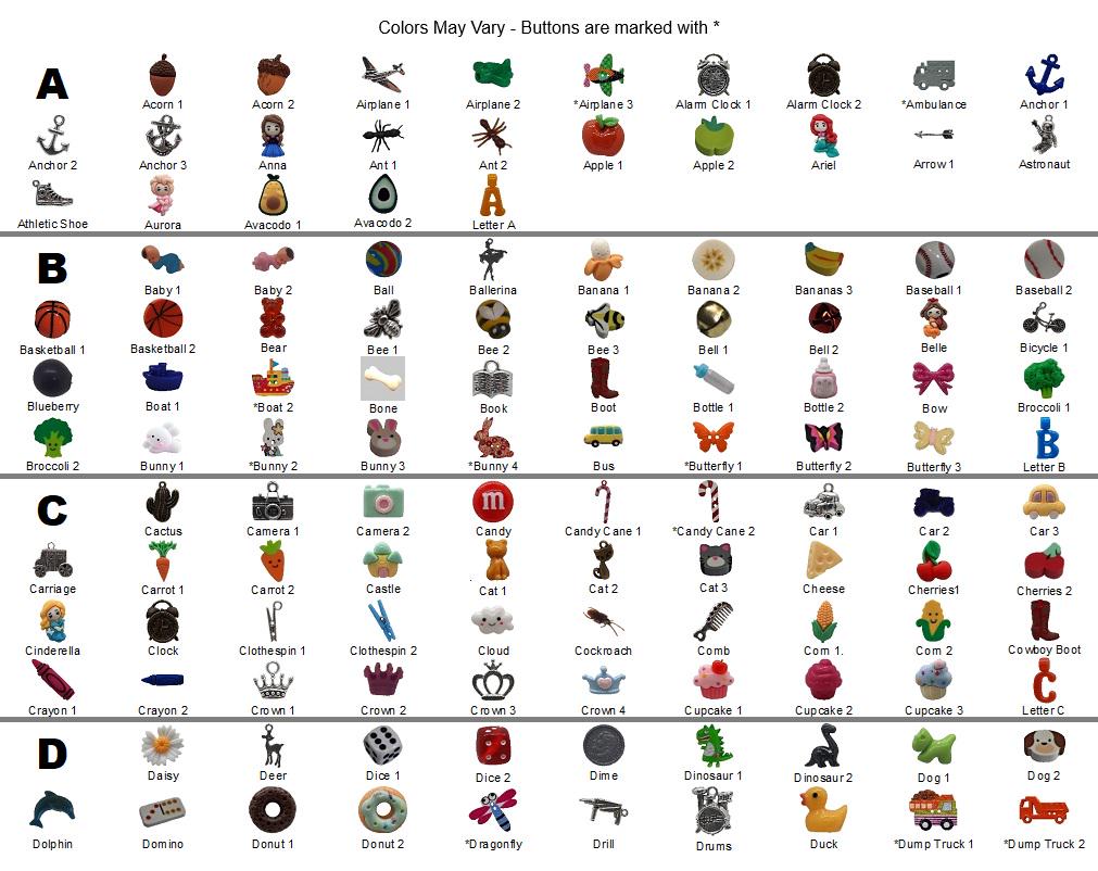Montessori Alphabet Objects - Phonetic Objects, Great for Alphabet ...