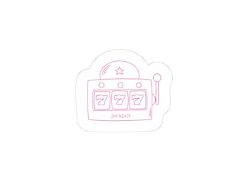 Lucky Dice Sticker, 777 Sticker, Angel Number Sticker, Aesthetic ...