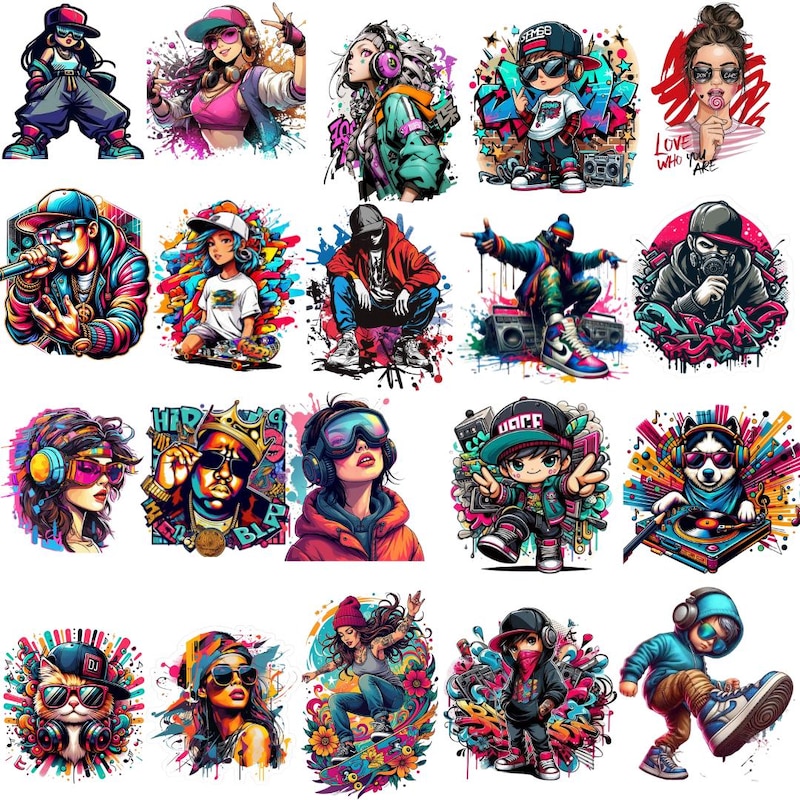 Graffiti Character Art - Etsy UK