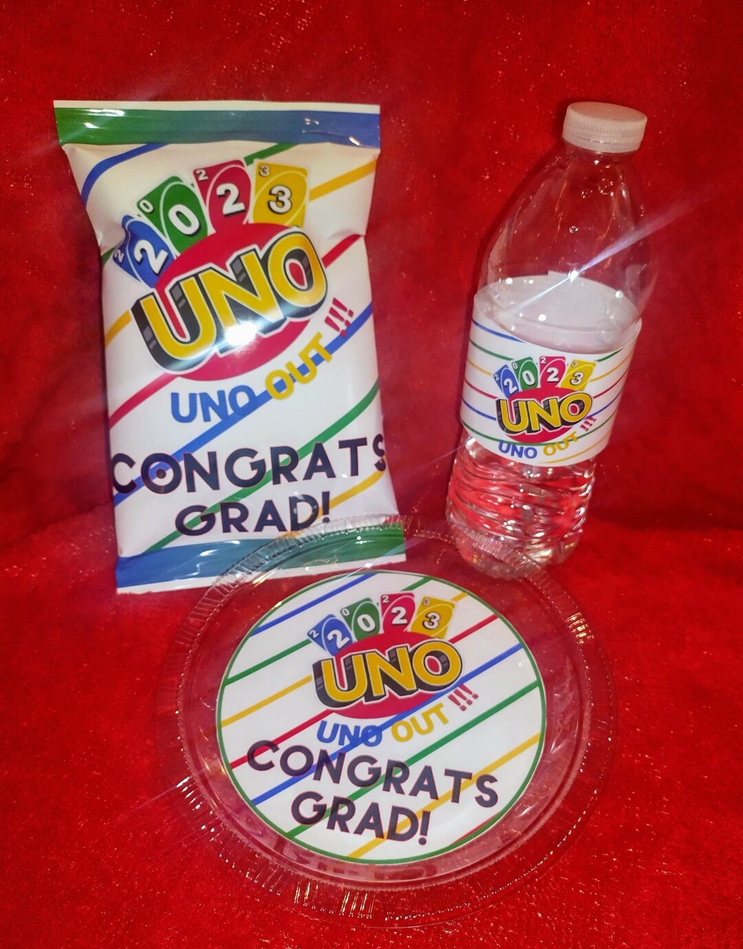 Uno Out Elementary Grad Set. Digital Download. Middle School. Party ...