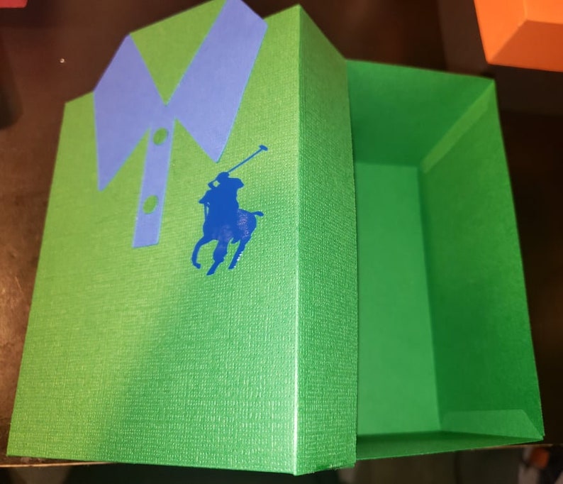 POLO Gift Box SVG . Box Template. SVG Digital Download. Rectangle Box ...