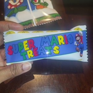 Super Mario Party Favor Set. Digital Download. Treat Wrappers. Mario ...