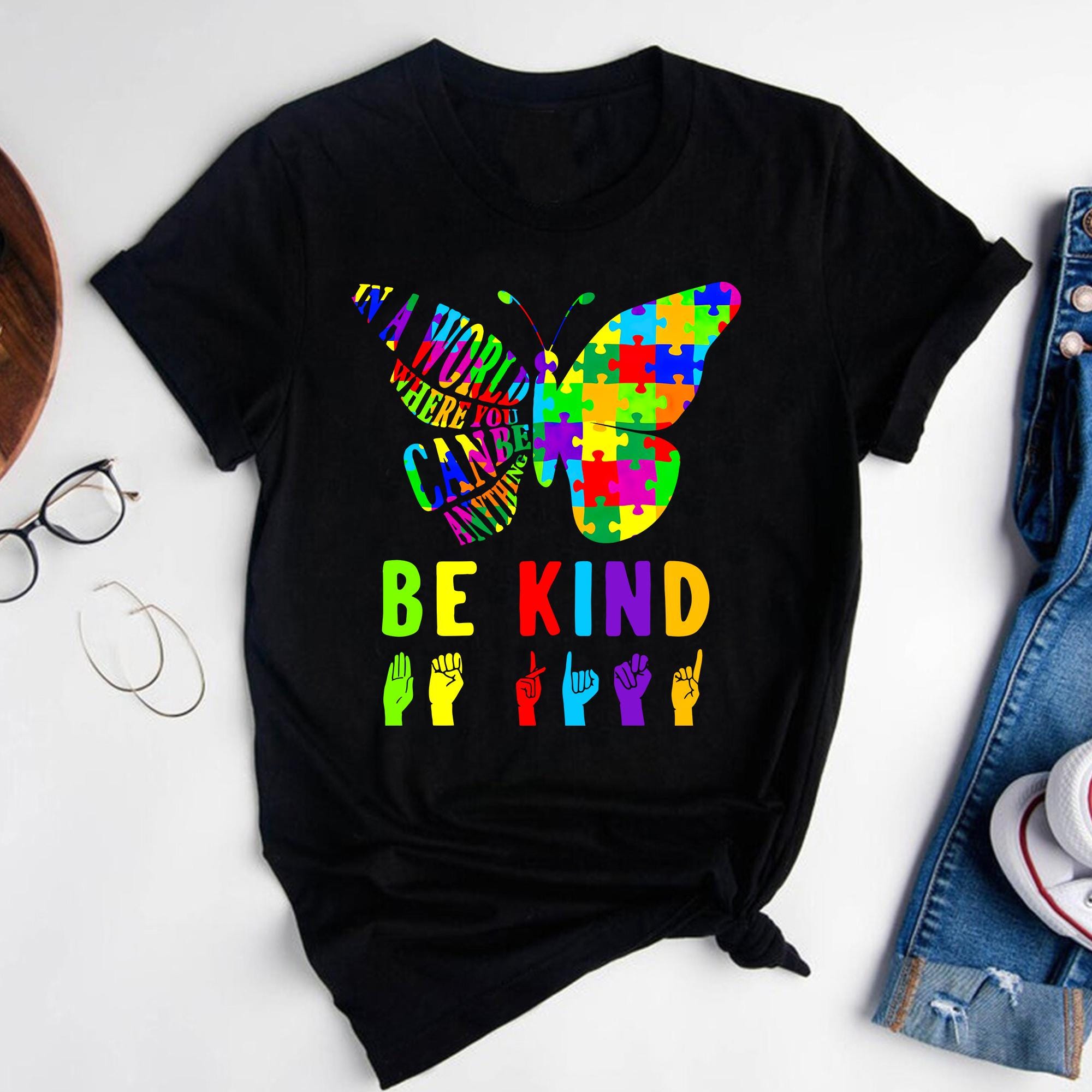 12 Pngs Different is Beautiful, Autism Support, Butterfly Autism ...