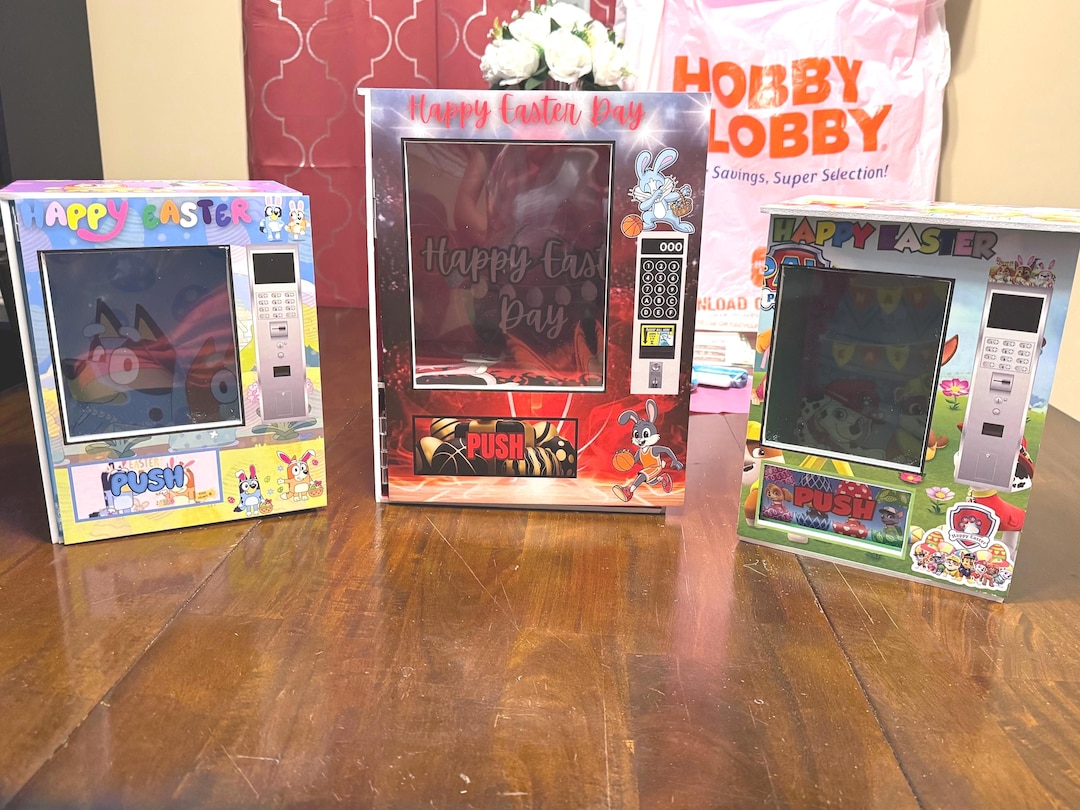 DIY Custom Vending Machine Gift Box | *ANY THEME* - Etsy