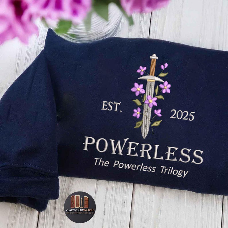 Dark Romance Book Embroidery Design, Romantasy Series Embroidery Design ...