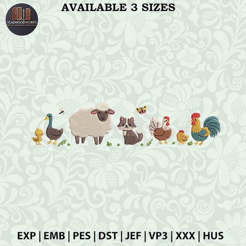 Farm Animal Applique - Etsy