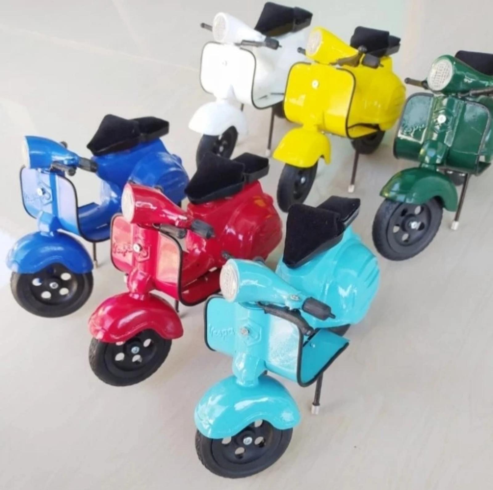 Replica of a Rare and Antique Vespa Motorbike, Similar to the Original ...
