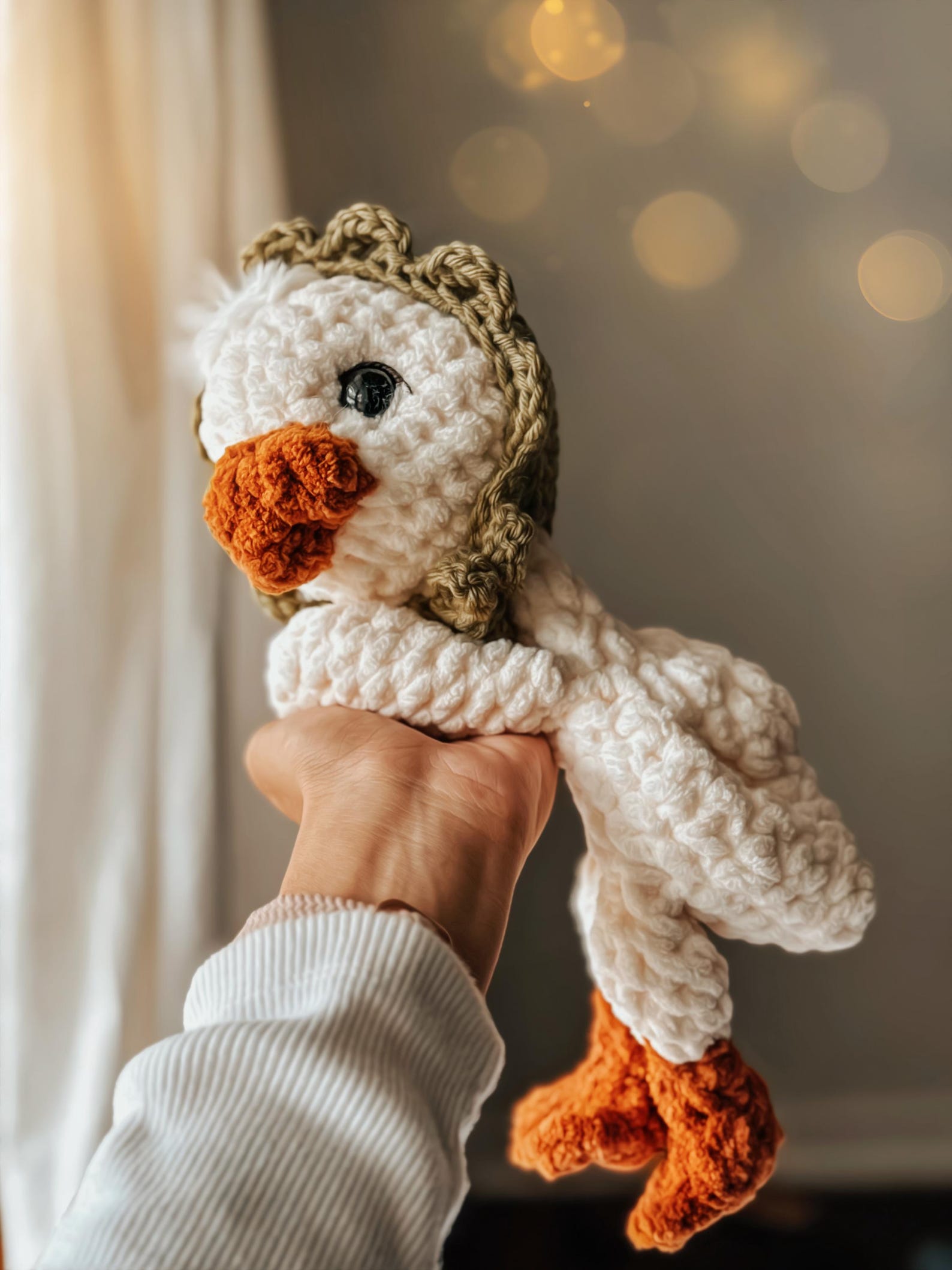 Goose Crochet Pattern / Georgia the Silly Goose Crochet Pattern / Low ...