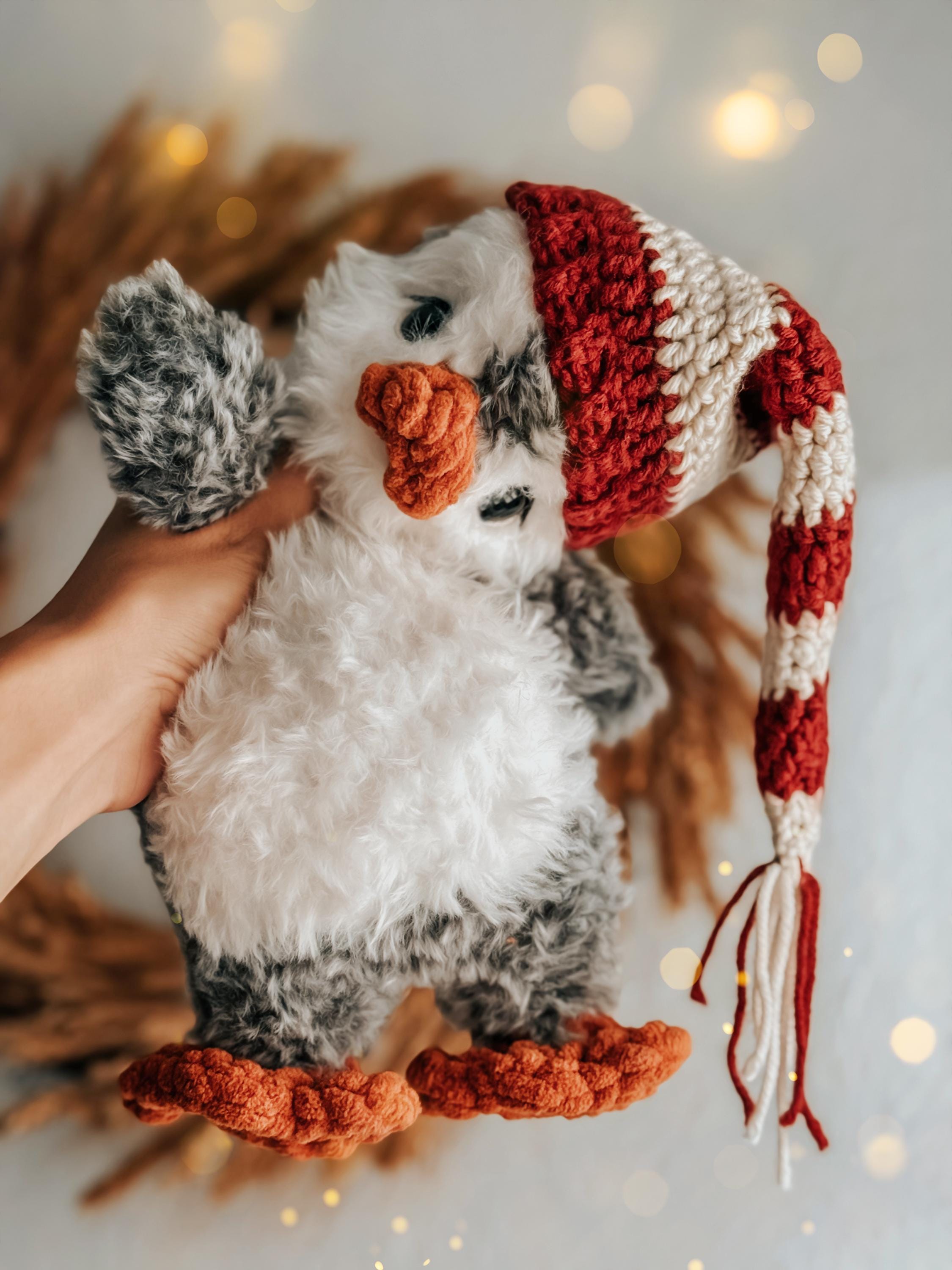 Penguin Crochet Pattern / Penelope the Penguin / Low-sew Amigurumi ...