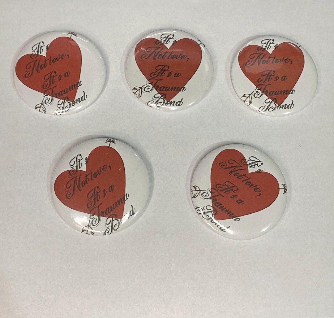 It’s Not Love It’s A Trauma Bond Pin - Etsy