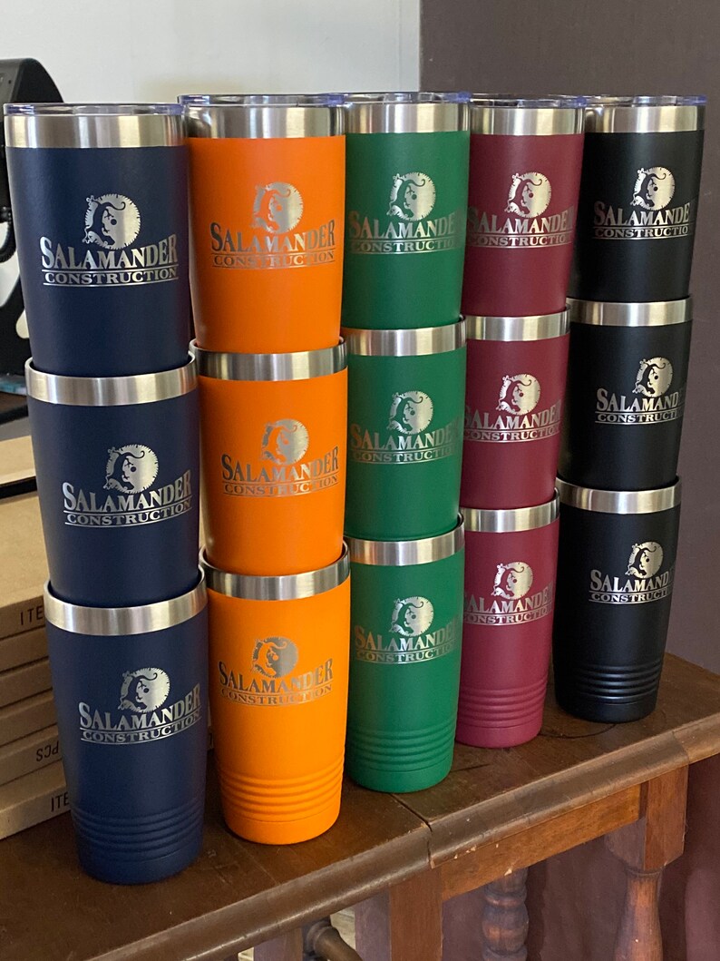 Custom Logo 20 Ounce Polar Camel Tumblers Custom Corporate - Etsy