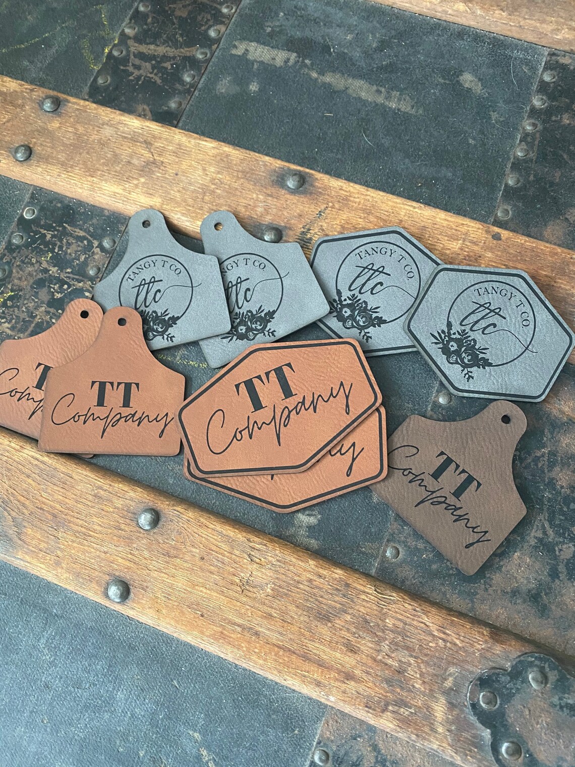 Custom Logo Leatherette Patches Marketing Advertising - Etsy