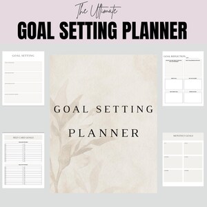 Business Budget & Goal Setting Planner Bundle - Digital and Printable ...