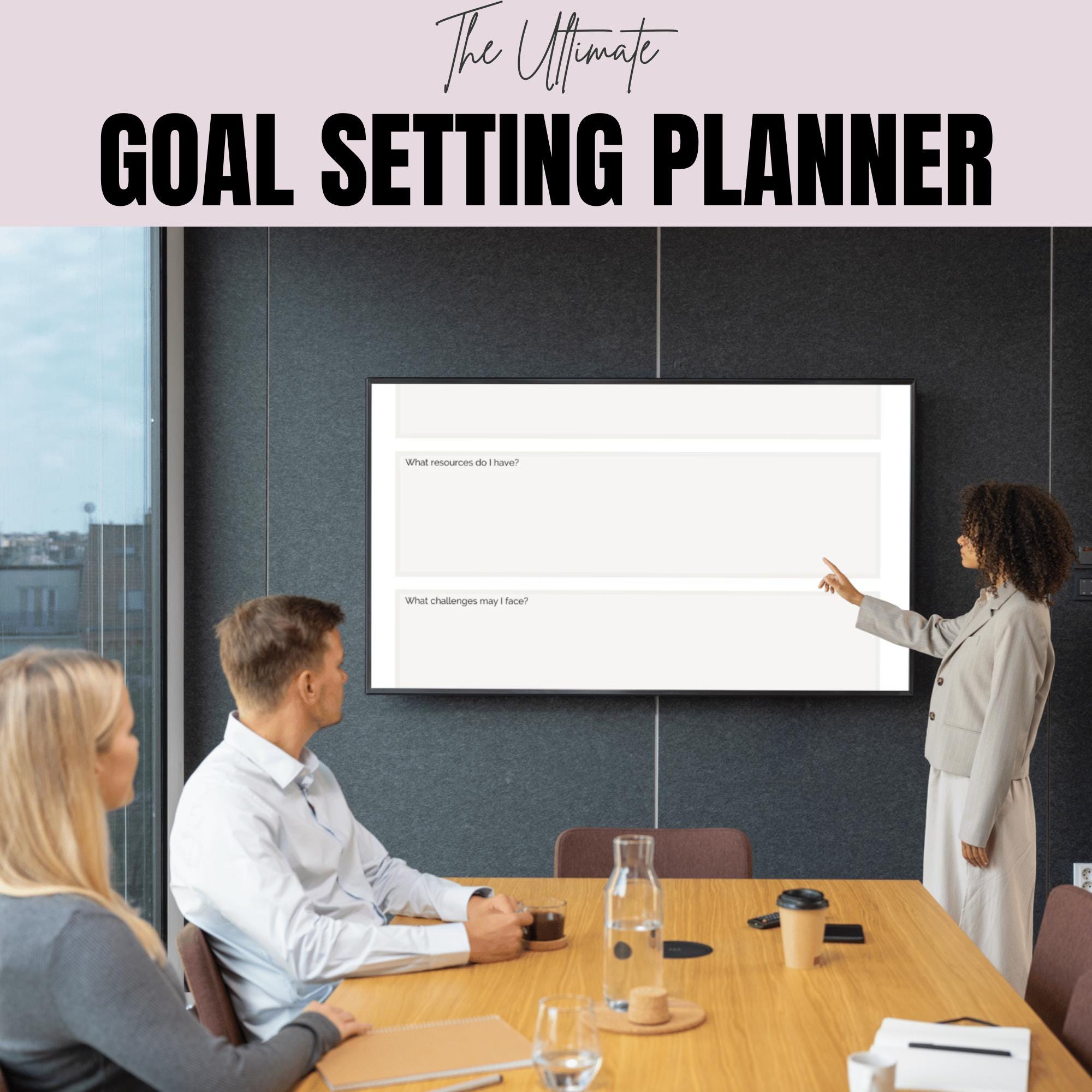 Business Budget & Goal Setting Planner Bundle - Digital and Printable ...