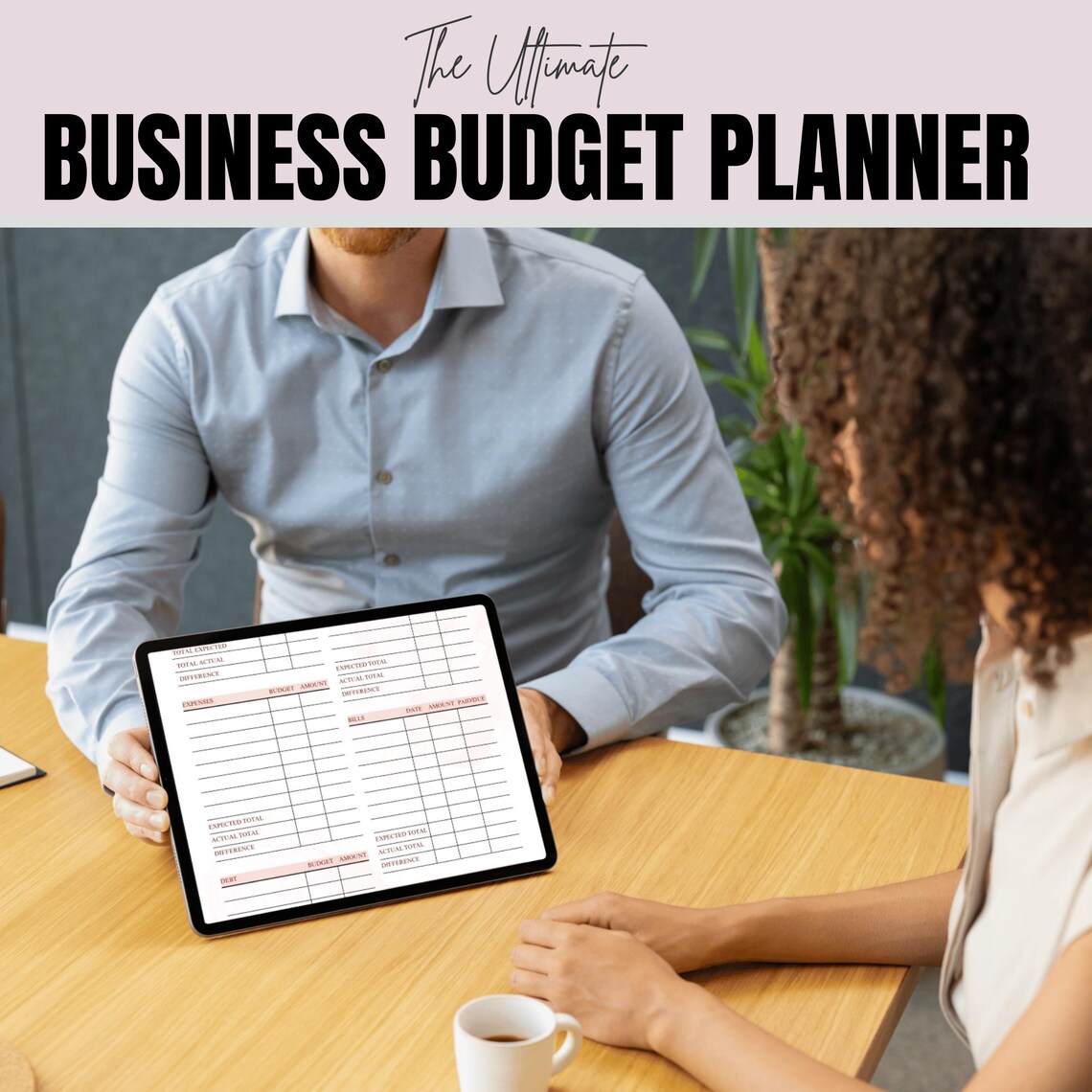 Business Budget & Goal Setting Planner Bundle - Digital and Printable ...