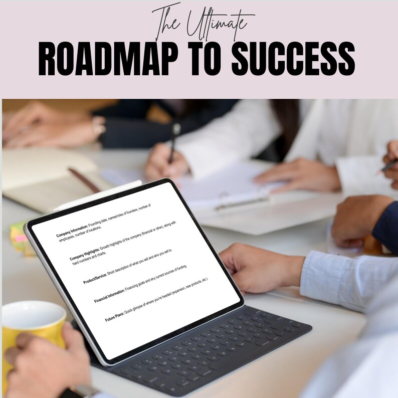 Roadmap to Success Guide - Personal Growth & Achievement Planner, Goal ...