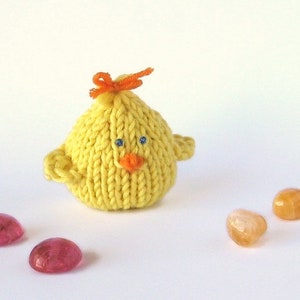 PDF Knitted Chicken Tutorial, Amigurumi Chicken Pattern, Stuffed ...