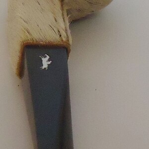 The French Longchamp Pipe. A Luxury Leather-covered Pipe.60s.xtra Rare ...