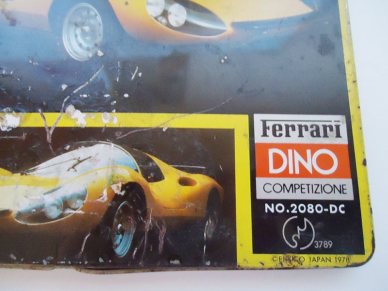 The Ferrari Dino Colors Tin.1978 - Etsy